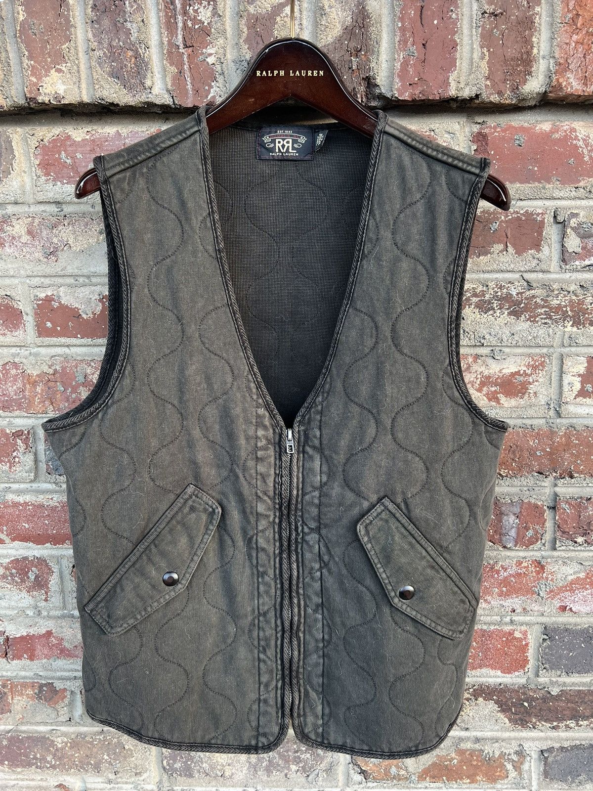Ralph Lauren Double RL RRL Vest | Grailed