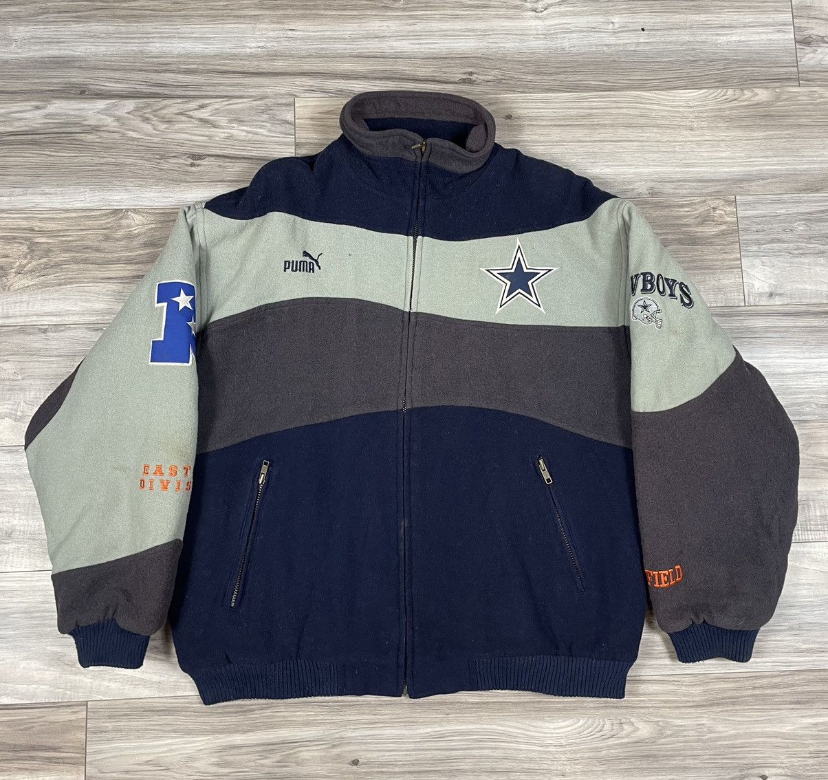 NFL × Puma × Vintage Dallas Cowboys Puma Vintage 90s Jacket | Grailed