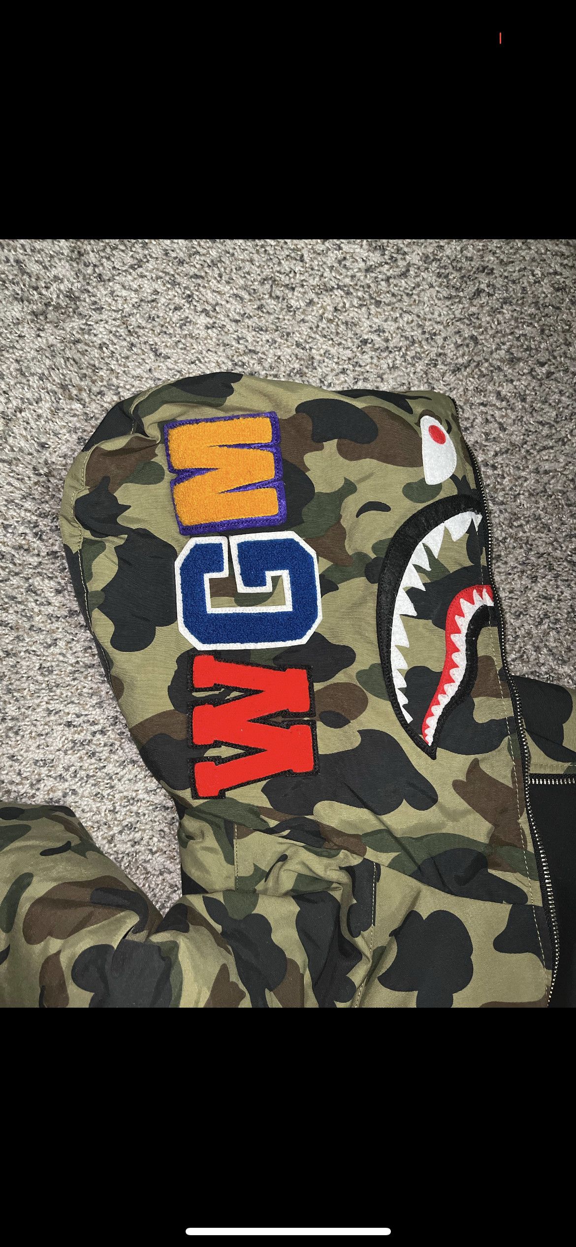 Bape A bathing ape down puffer jacket | Grailed