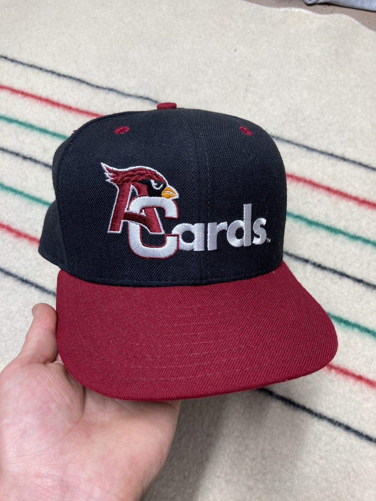 Vintage Vintage new era pro model wool fitted hat phoenix cardinals ...