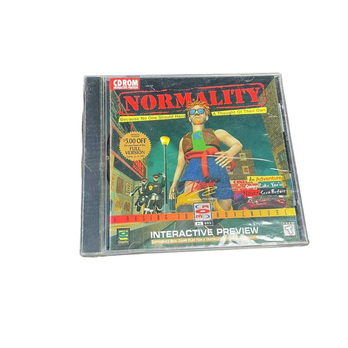 Vintage Normality 1996 Vintage PC Game | Grailed