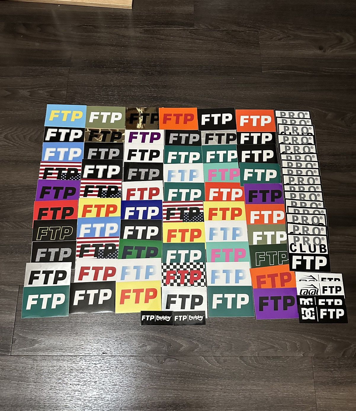 Fuck The Population Rare FTP Logo Stickers | Grailed