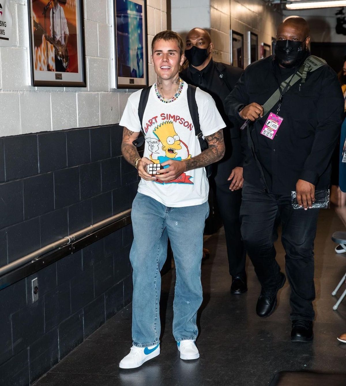 Vintage Vintage 90s The Simpsons Bart Radical Dude Justin Bieber | Grailed