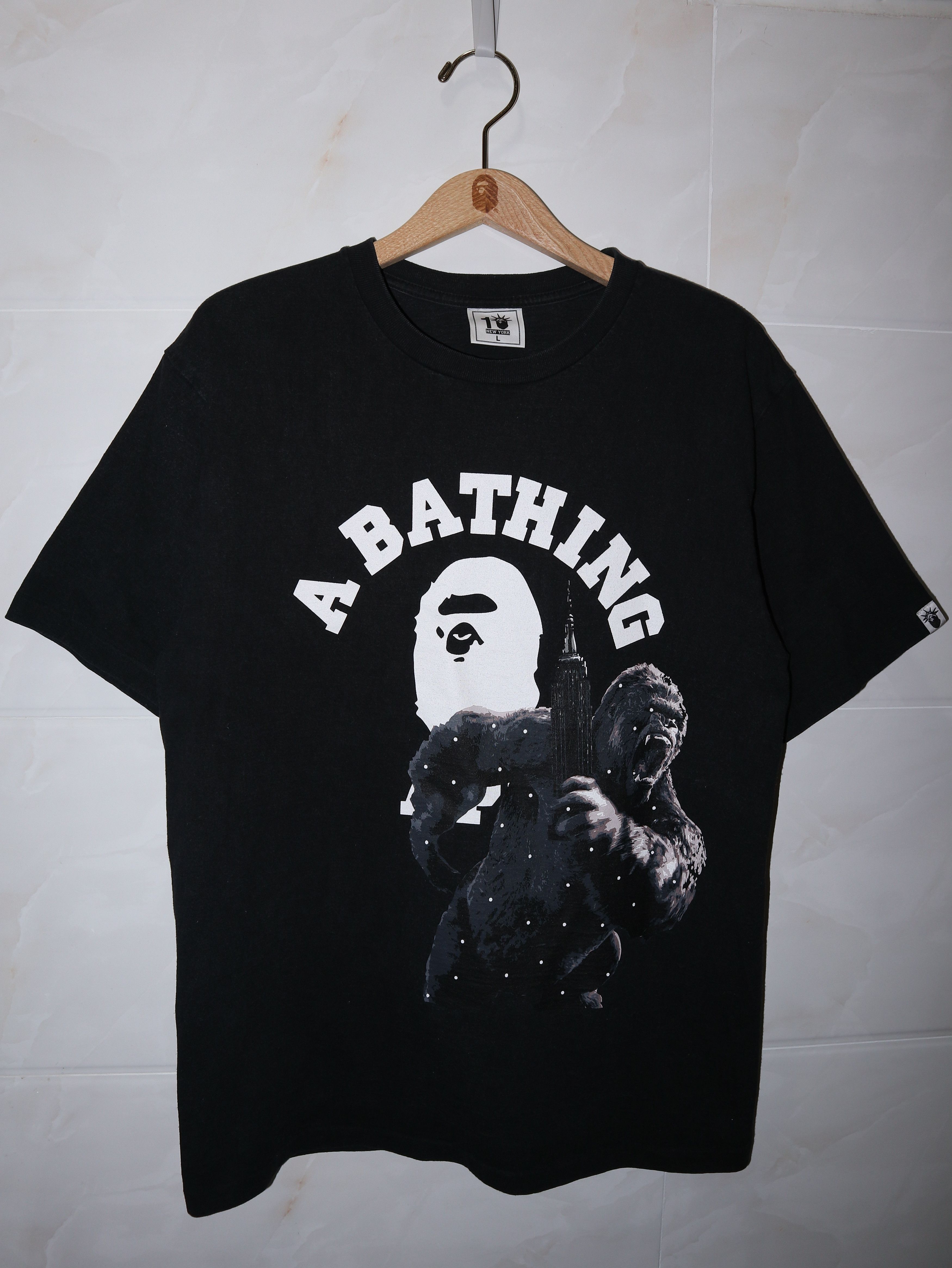 Bape Bape x Futura New York NYC 10th Anniversary Tee | Grailed