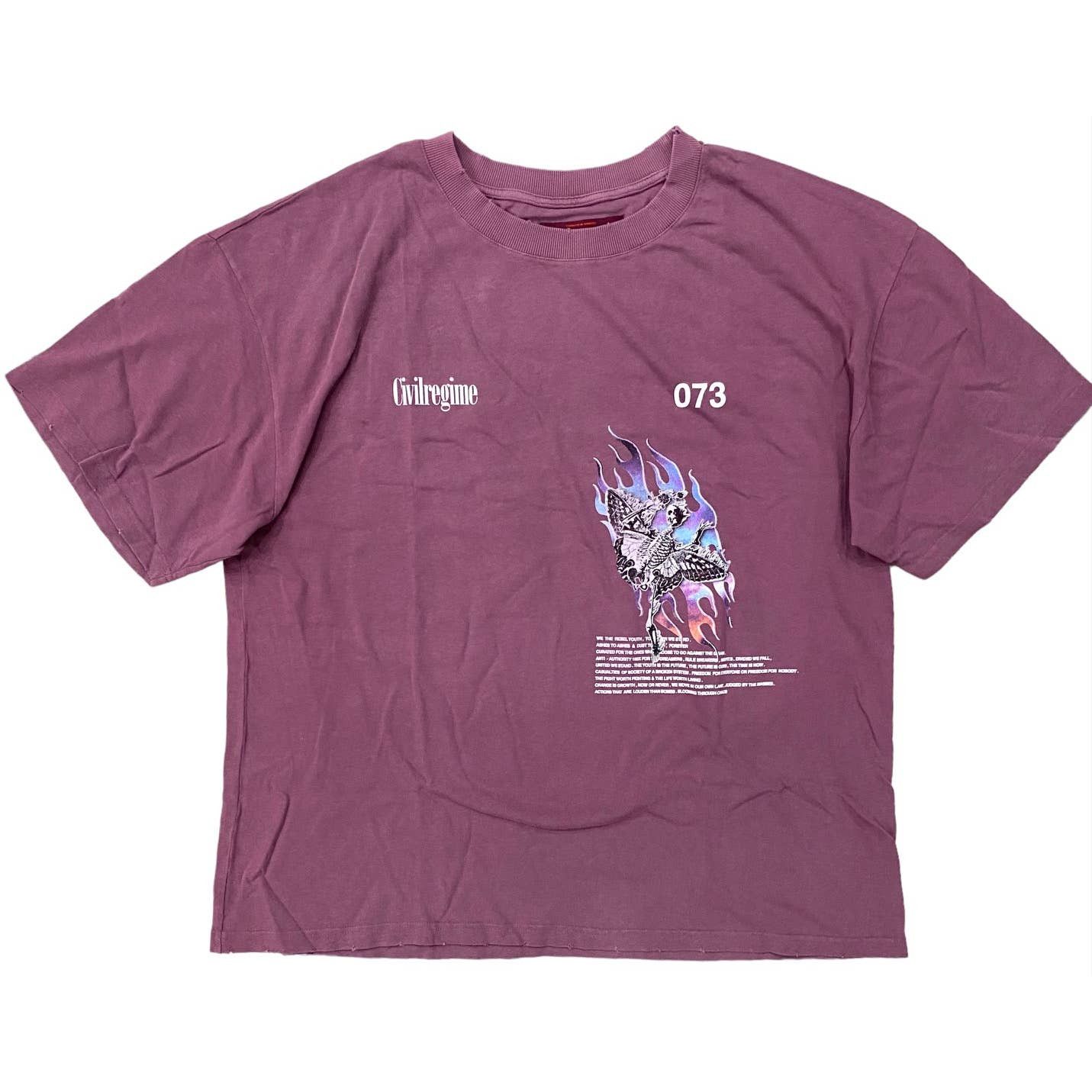 Civil Regime Civil Regime (S.I.N.) Break Through Oversized Tee T-Shirt ...