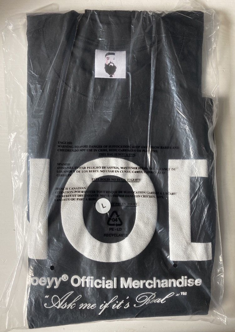 Rap Tees × Vintage Joeyy Official Merchandise NOD T-Shirt | Grailed