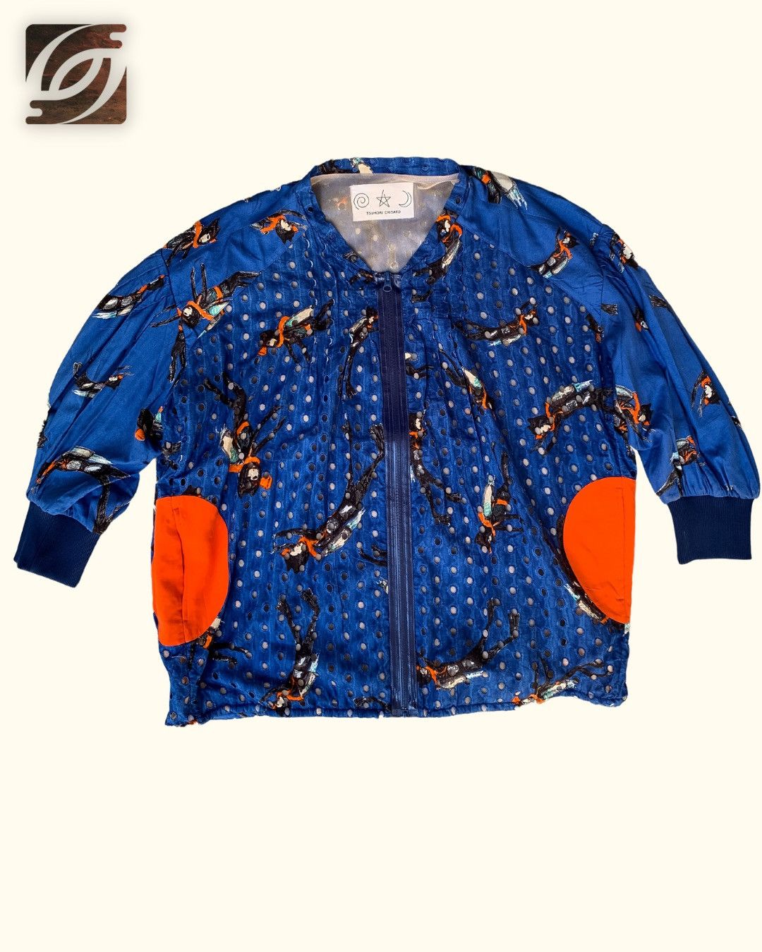 Issey Miyake × Tsumori Chisato “Scuba Diver” Punch-holes Balloon Bomber ...