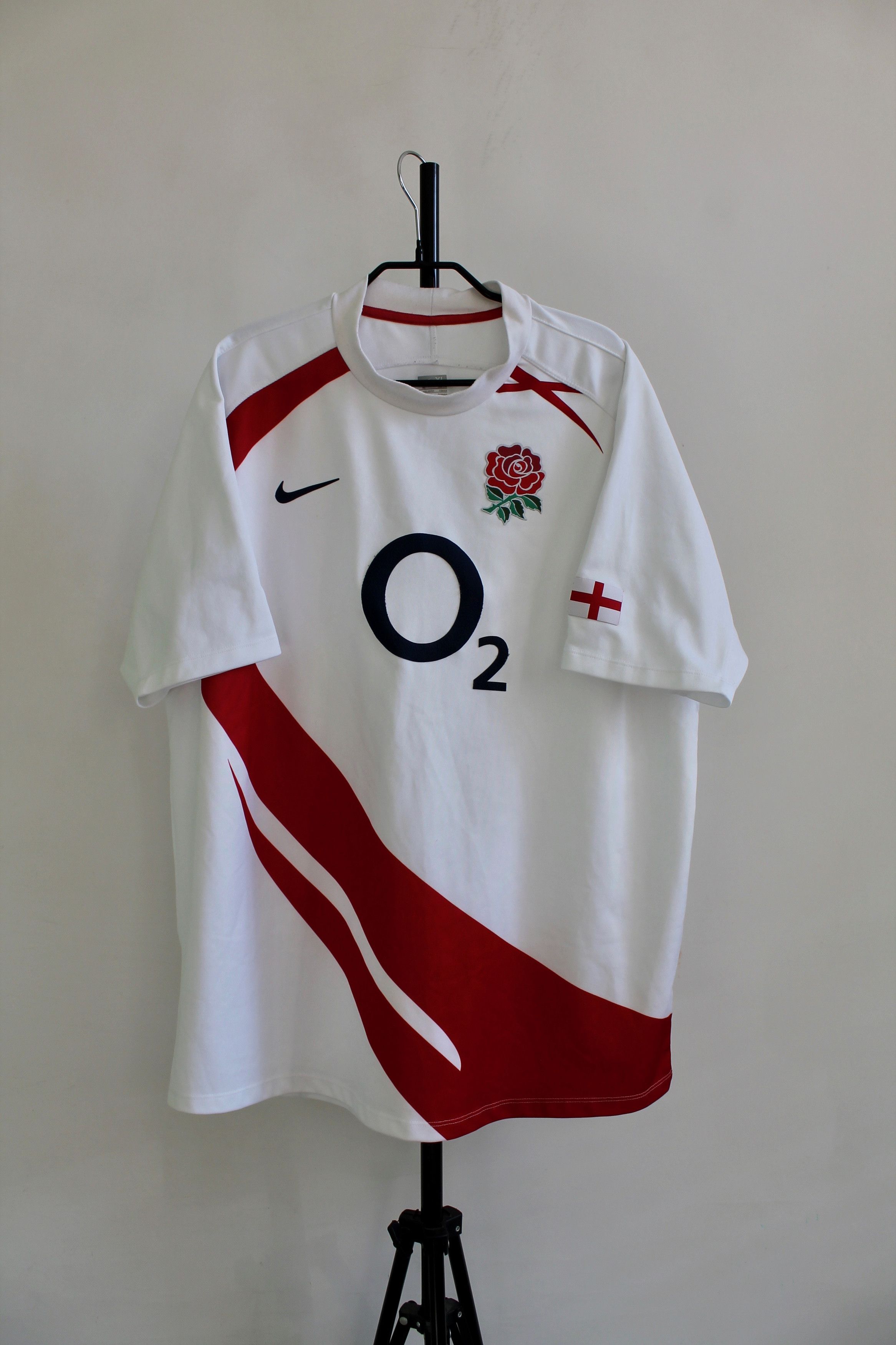 Nike England Rugby National Team Nike Jersey White O2 | Grailed