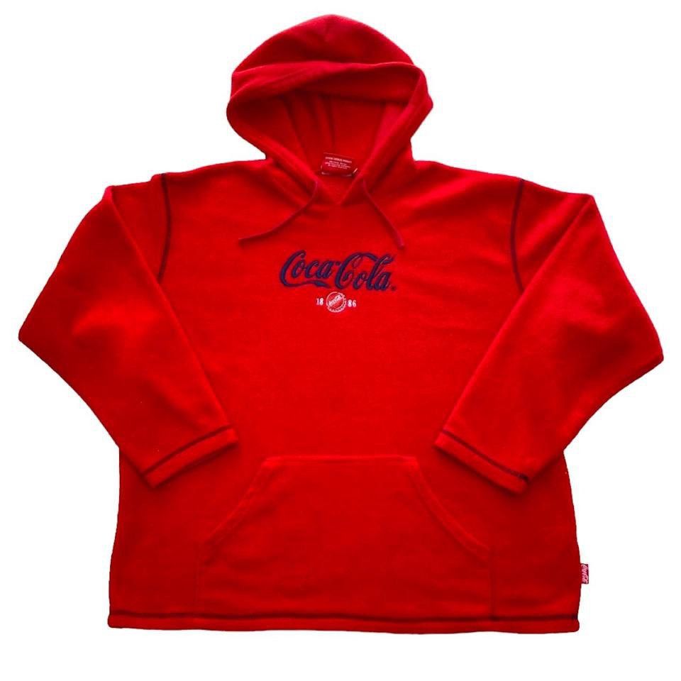 Coca Cola Coca Cola original fleece hoodie | Grailed