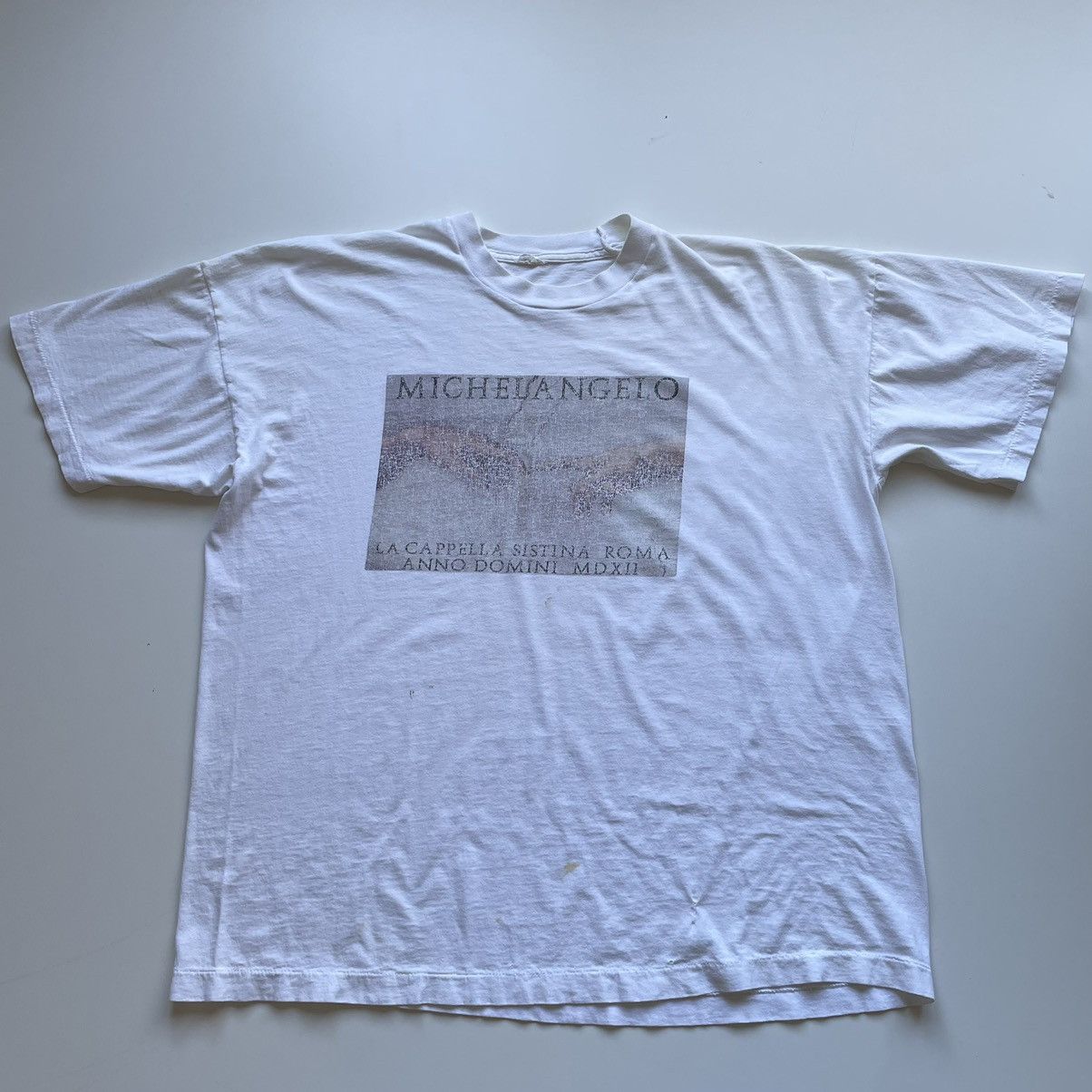 Vintage Vintage 90s Michael Angelo art graphic t shirt single stitch ...