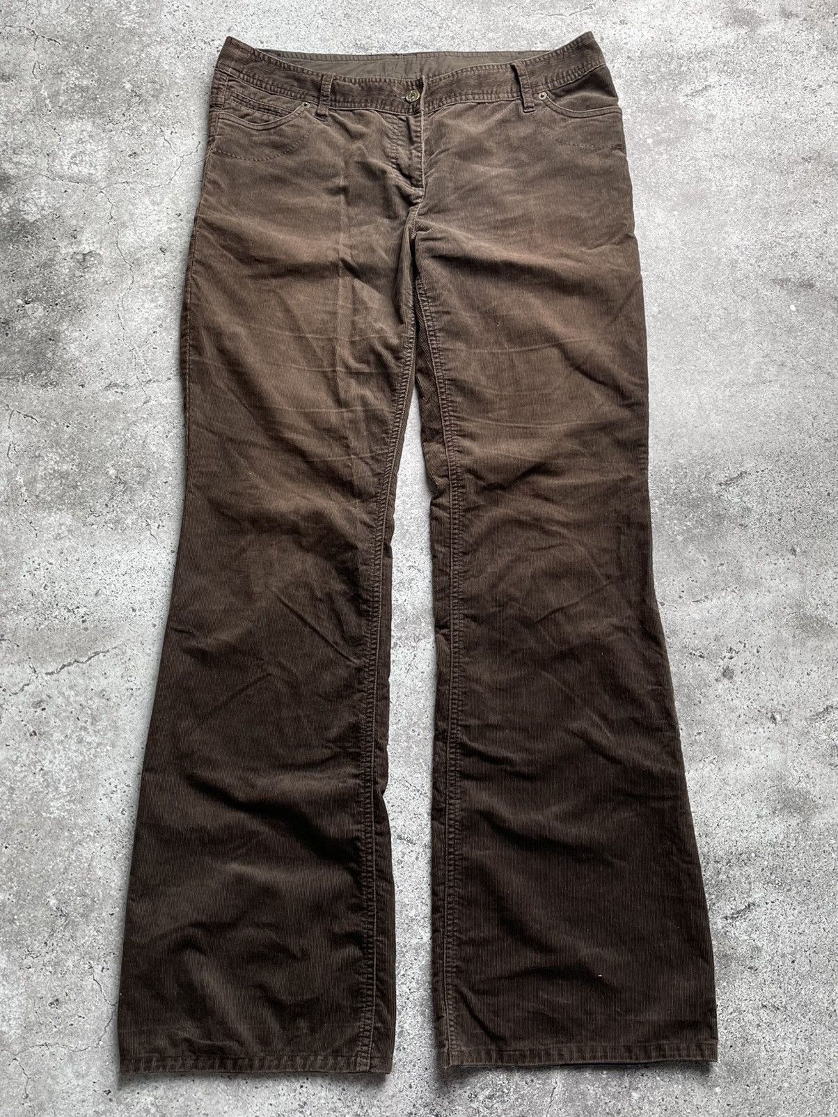 Avant Garde × Streetwear × Vintage Vintage Corduroy Flared Pants | Grailed