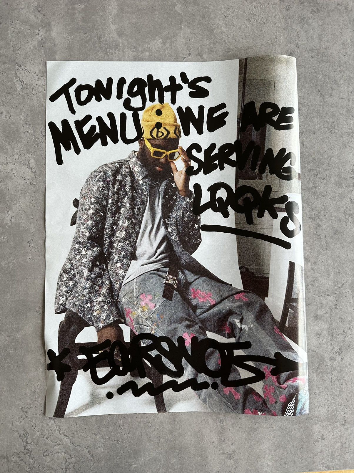 Sneeze Magazine × Virgil Abloh Sneeze Magazine Virgil Abloh Print | Grailed