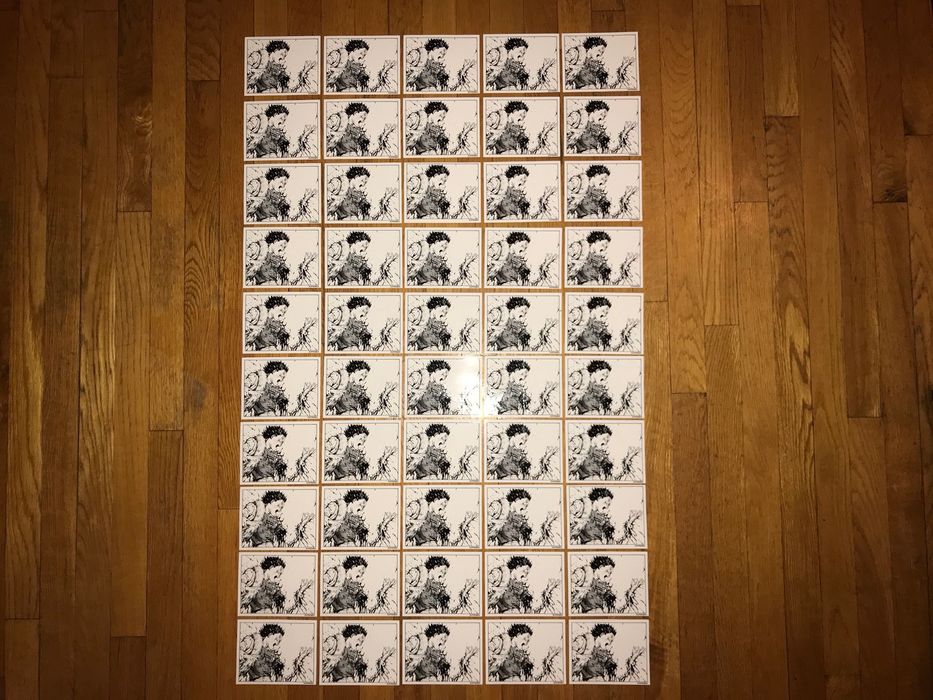 Supreme SUPREME X AKIRA HALF BRICK LOT OF 50 STICKERS | Grailed