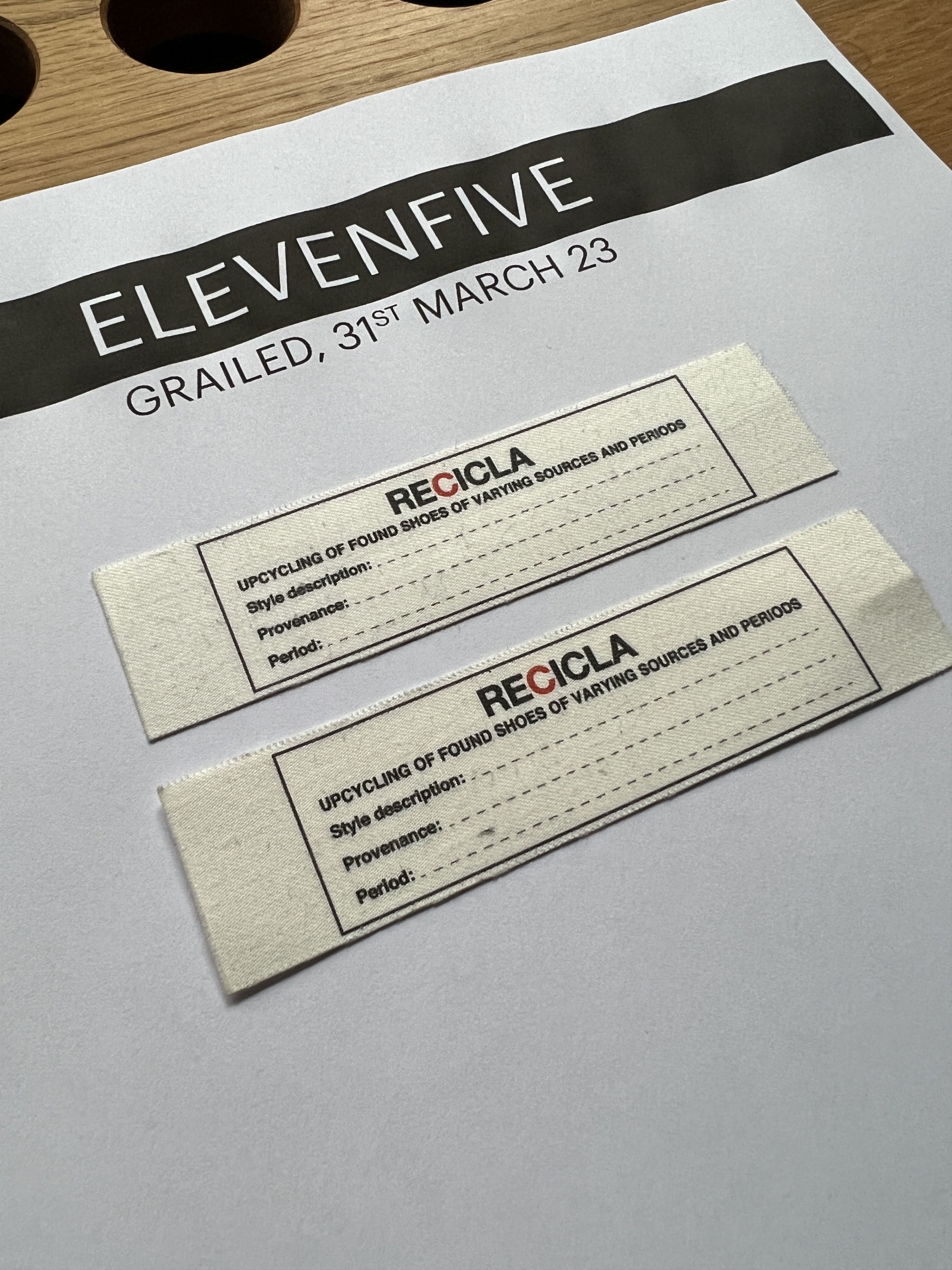 Maison Margiela RECICLA Labels | Grailed