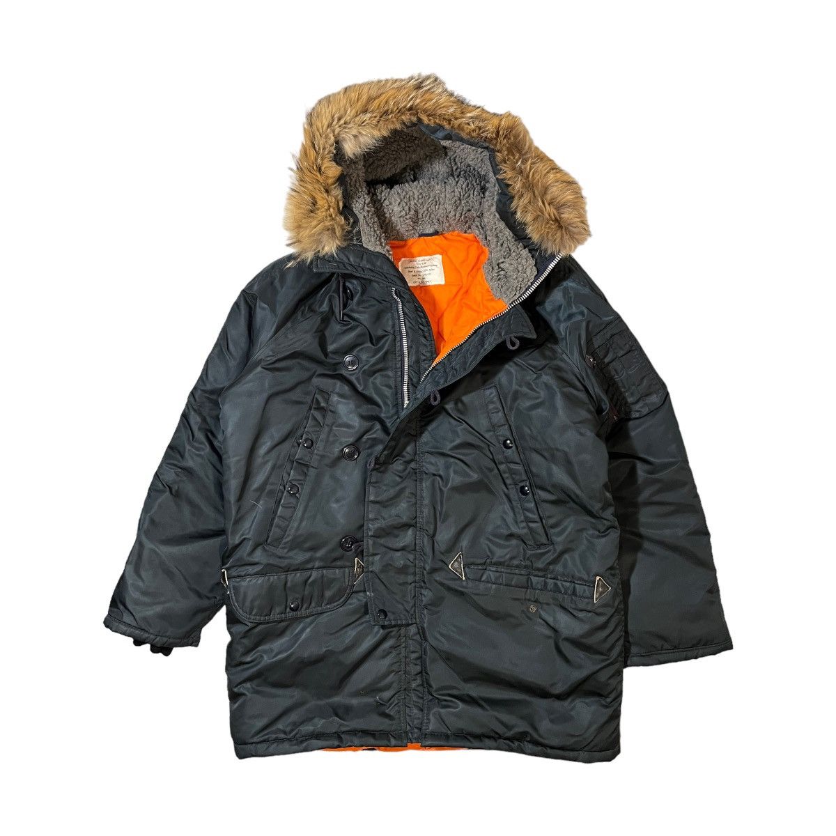 Military 60s Type N3B Flying Jacket Navy Blue | Grailed