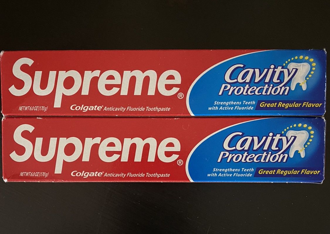 Supreme Supreme/Colgate Anti-cavity Toothpaste Lot of 2 | Grailed
