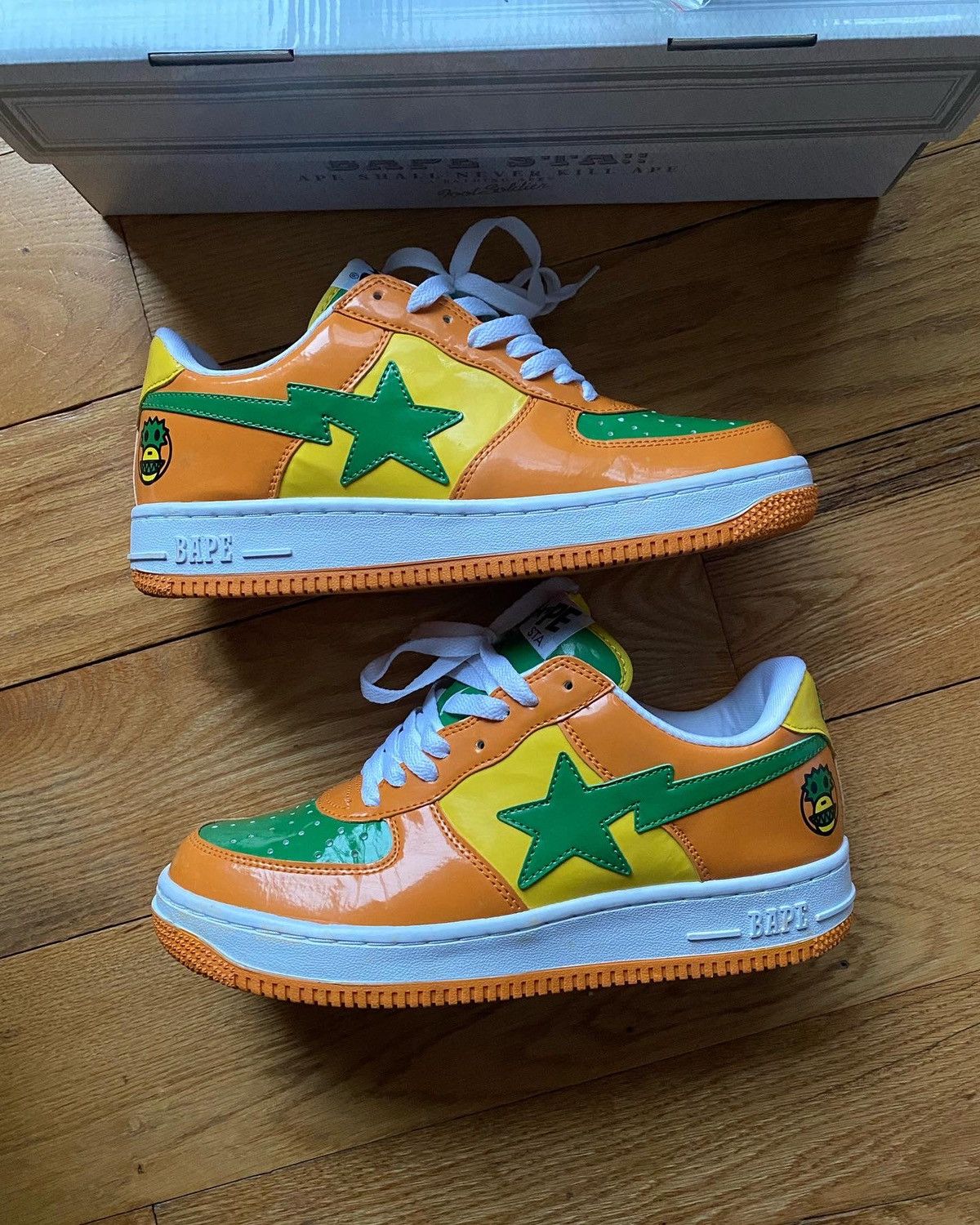 Bape A Bathing Ape Bape Bapesta Monster | Grailed