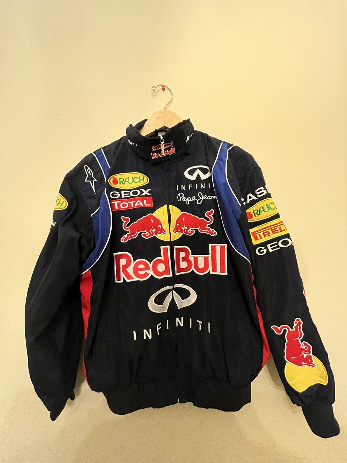 Formula 1 × Red Bull × Vintage Red Bull Infiniti race jacket | Grailed