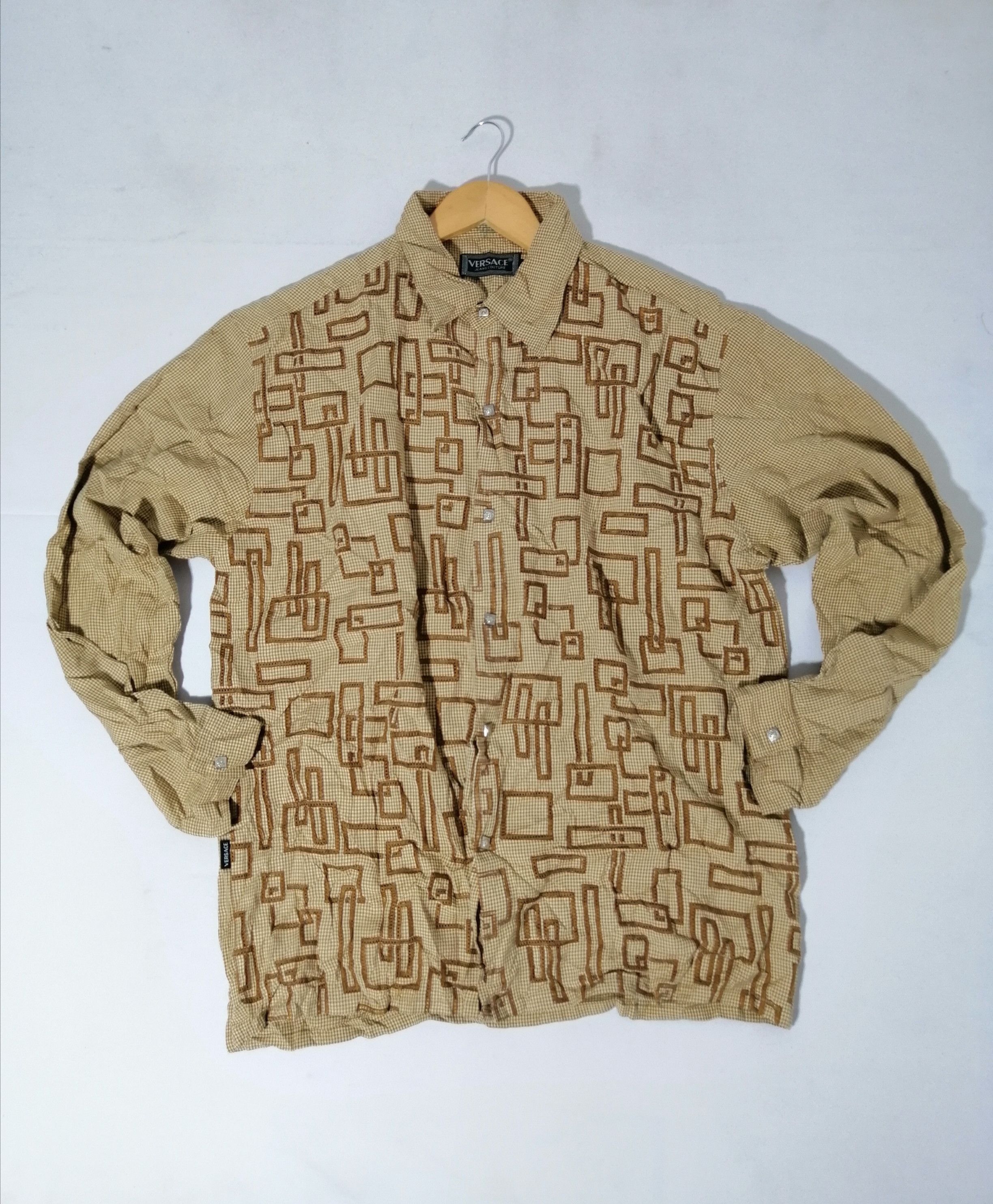 Versace Versace See Through Longsleeve Buttons Shirt | Grailed