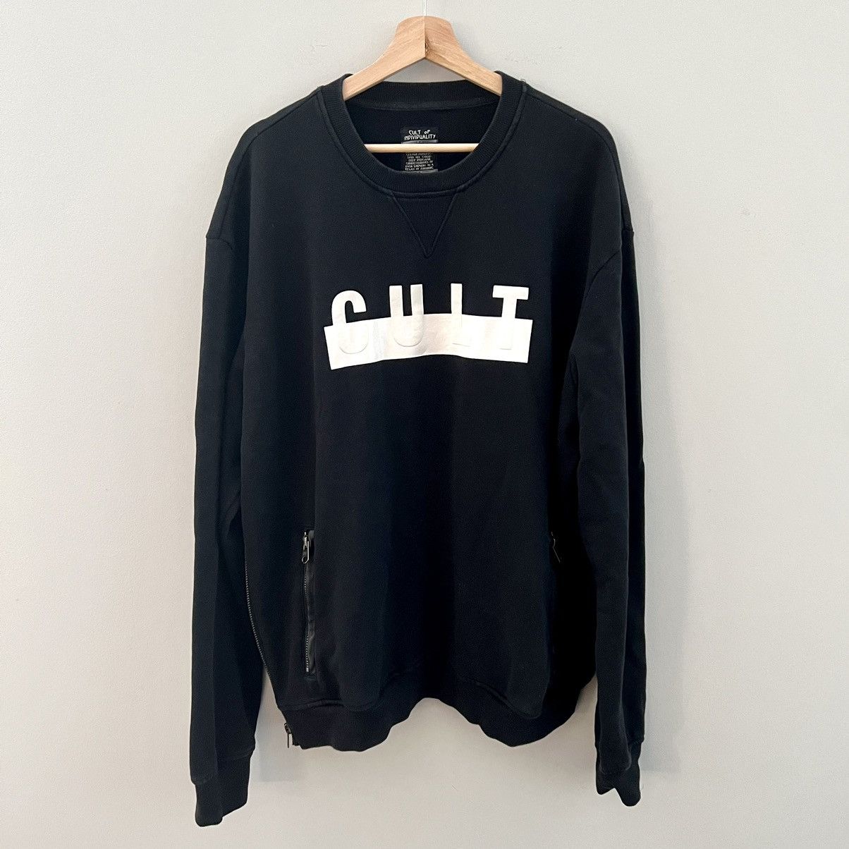 Cult Of Individuality Cult of Individuality “CULT” Text Logo Pullover ...