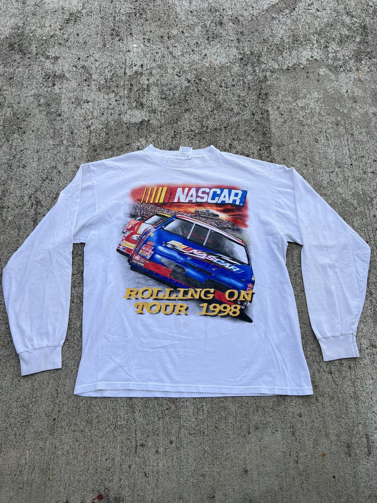 NASCAR × Streetwear × Vintage Vintage 90’s Nascar Racing Longsleeve ...