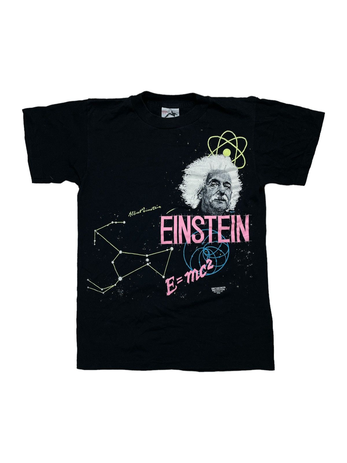 Vintage VTG 1987 Albert Einstein Graphic T-Shirt | Grailed