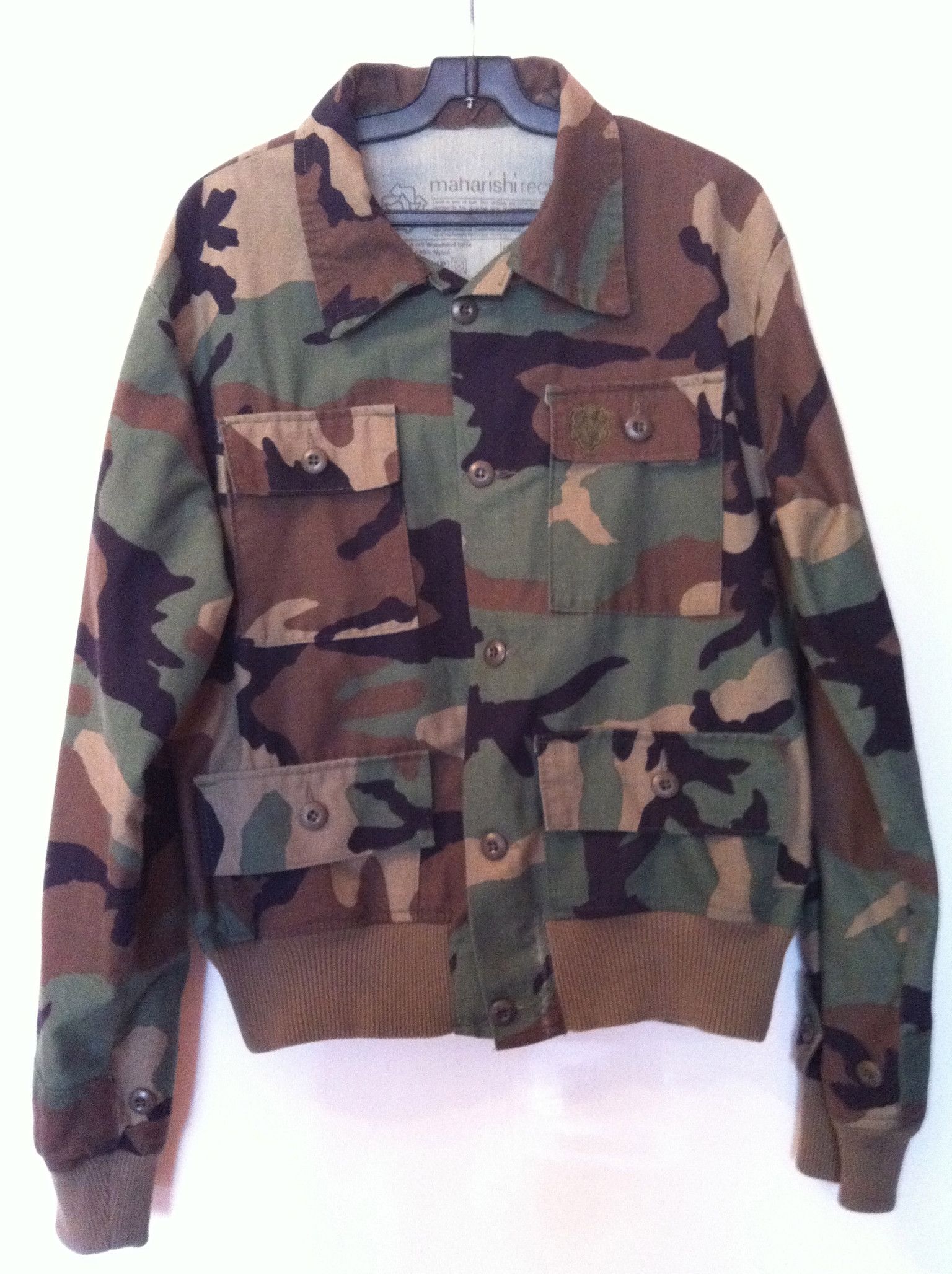 Maharishi Upcycled BDU RIB Flight Jacket | Grailed