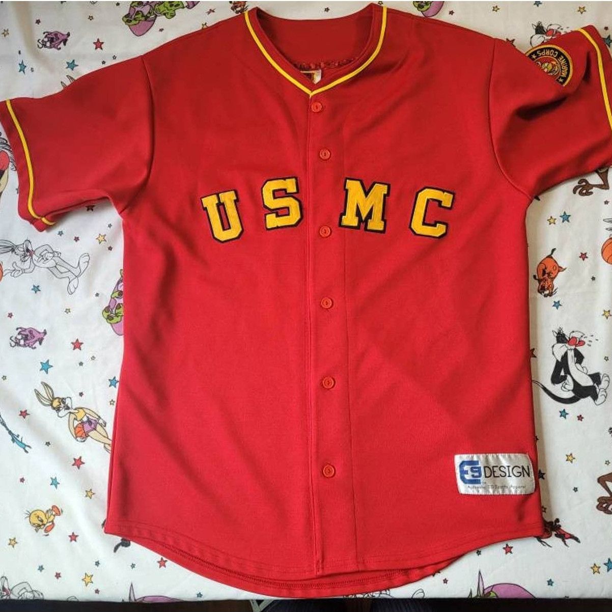 Usmc × Vintage Vintage USMC Baseball Jersey | Grailed