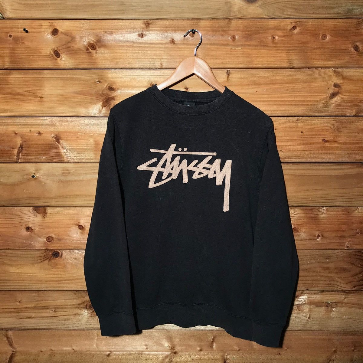 Stussy Stussy script logo jumper | Grailed