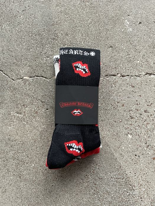 Chrome Hearts Matty Boy Chomper Socks pack | Grailed