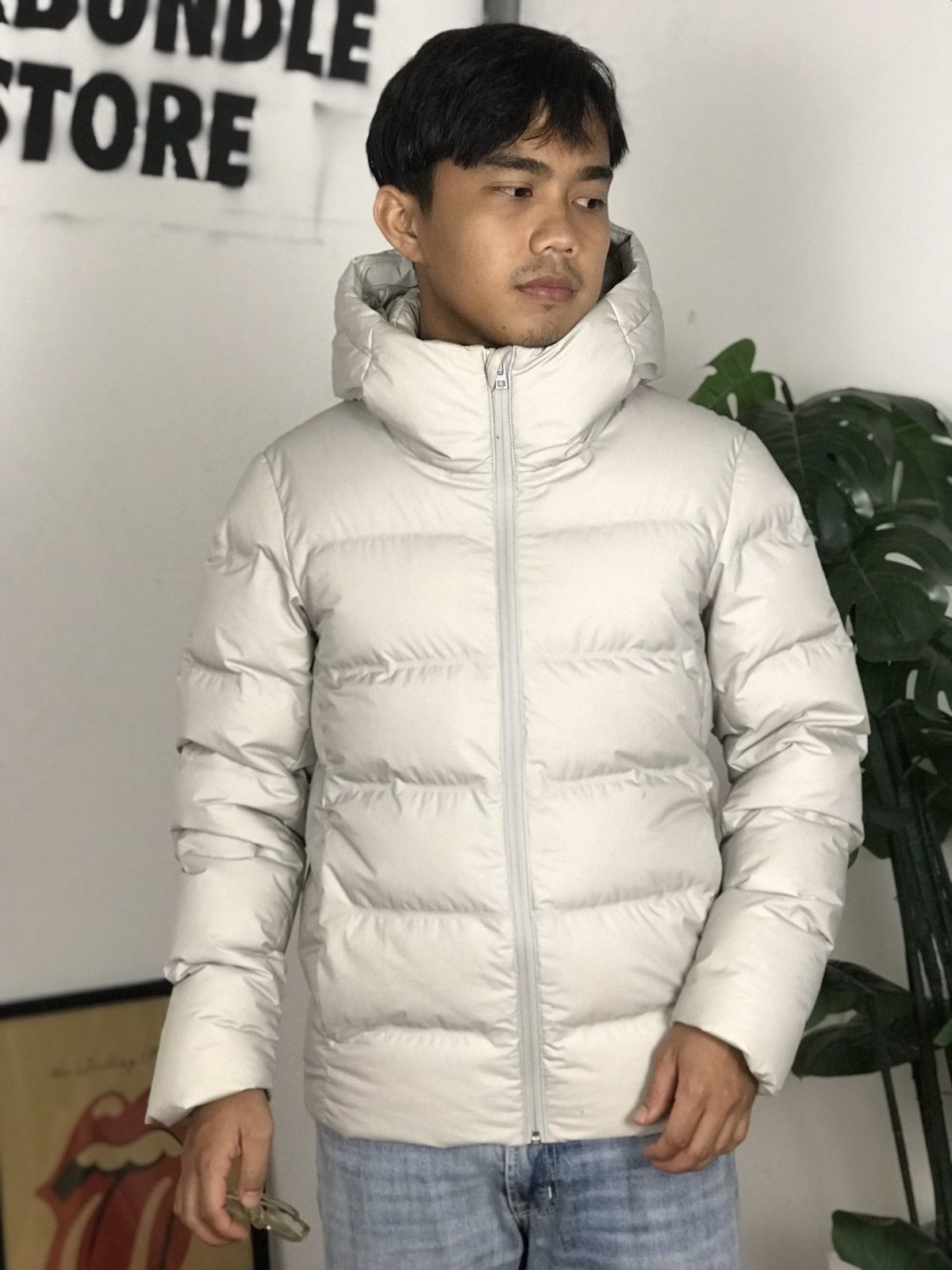 Japanese Brand × Uniqlo Uniqlo Puffer Jacket Full Zipper | Grailed