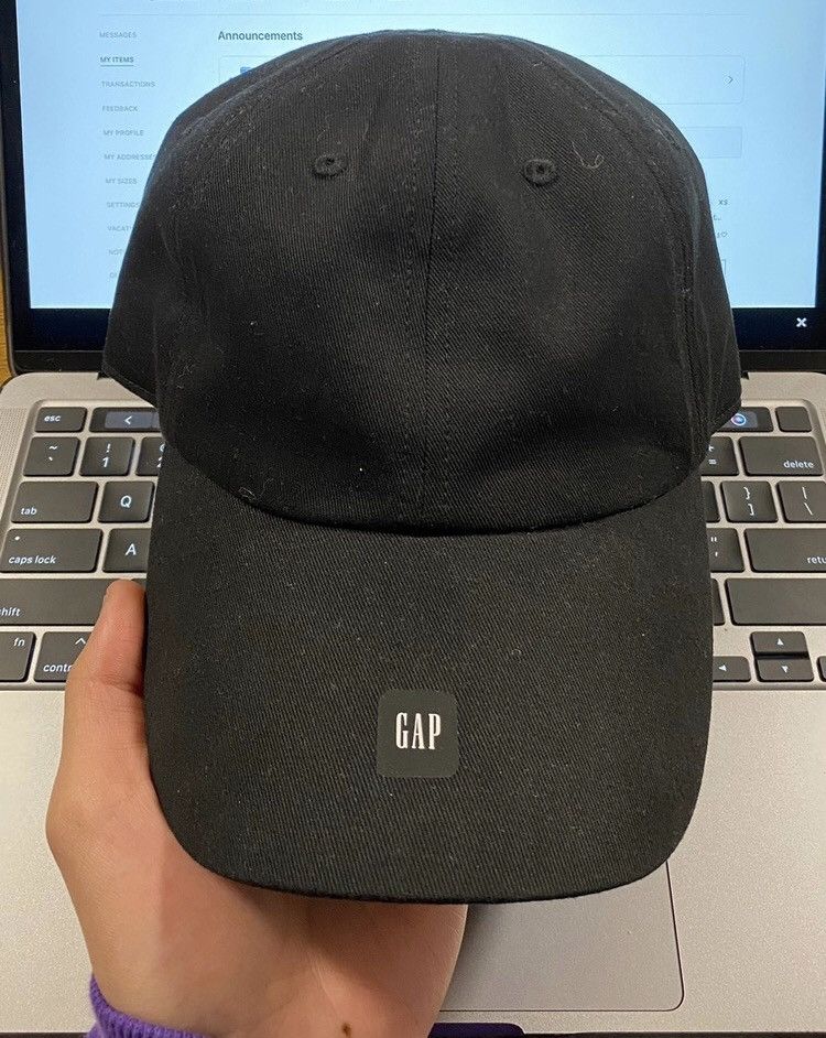 Gap × Kanye West Yeezy Gap Engineered by Balenciaga Logo Cap Hat | Grailed