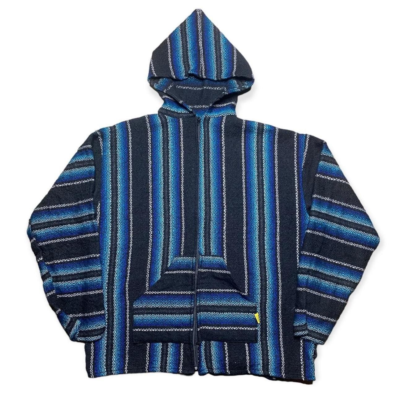 Streetwear *:･ﾟ🎱 MR. MOLINA zip-up baja Mexican drug rug | Grailed