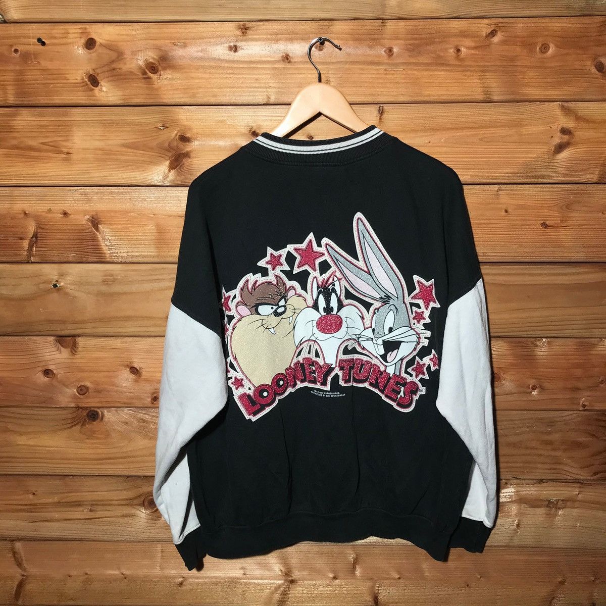 Vintage × Warner Bros 1994 Looney Tunes Warner Bros Taz jacket | Grailed