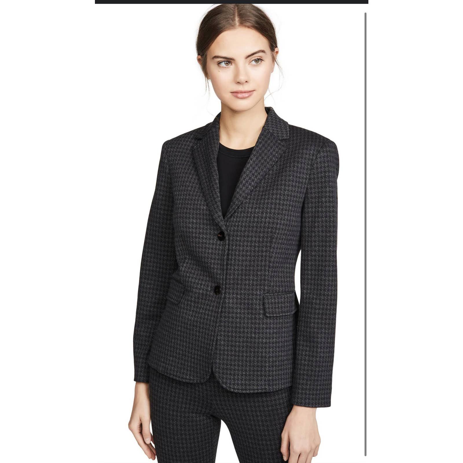 Theory Theory Women's Classic Black Shrunken Blazer Suit Jacket | Grailed