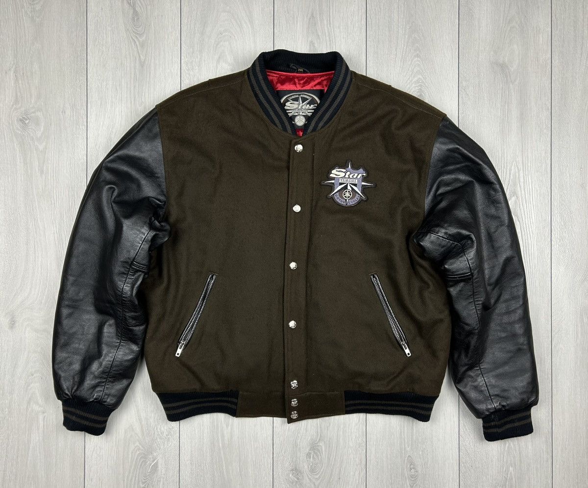 Vintage Yamaha Vintage Varsity Racing Jacket Garment Star Moto | Grailed