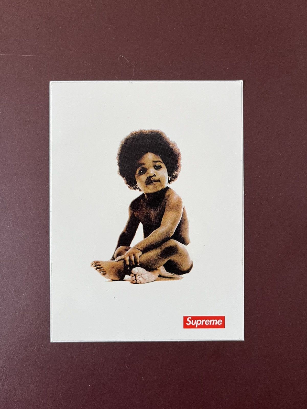 Supreme Supreme Biggie Notorious BIG Sticker | Grailed