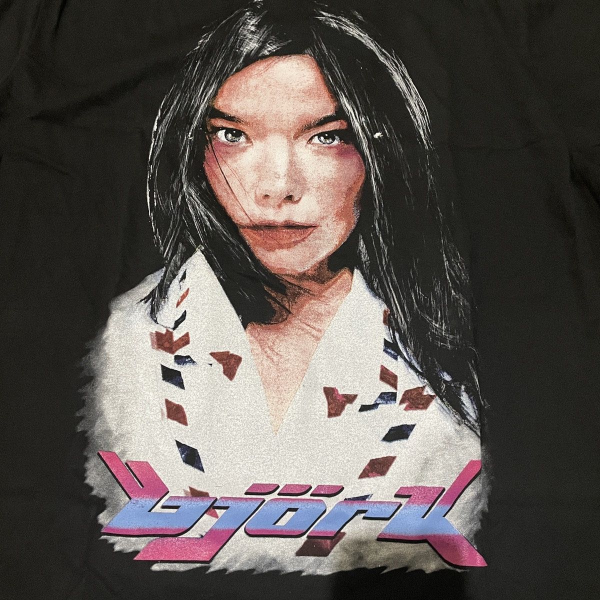 Band Tees × Rare Rare Bjork Hyperballad Singer Bootleg T shirt L | Grailed