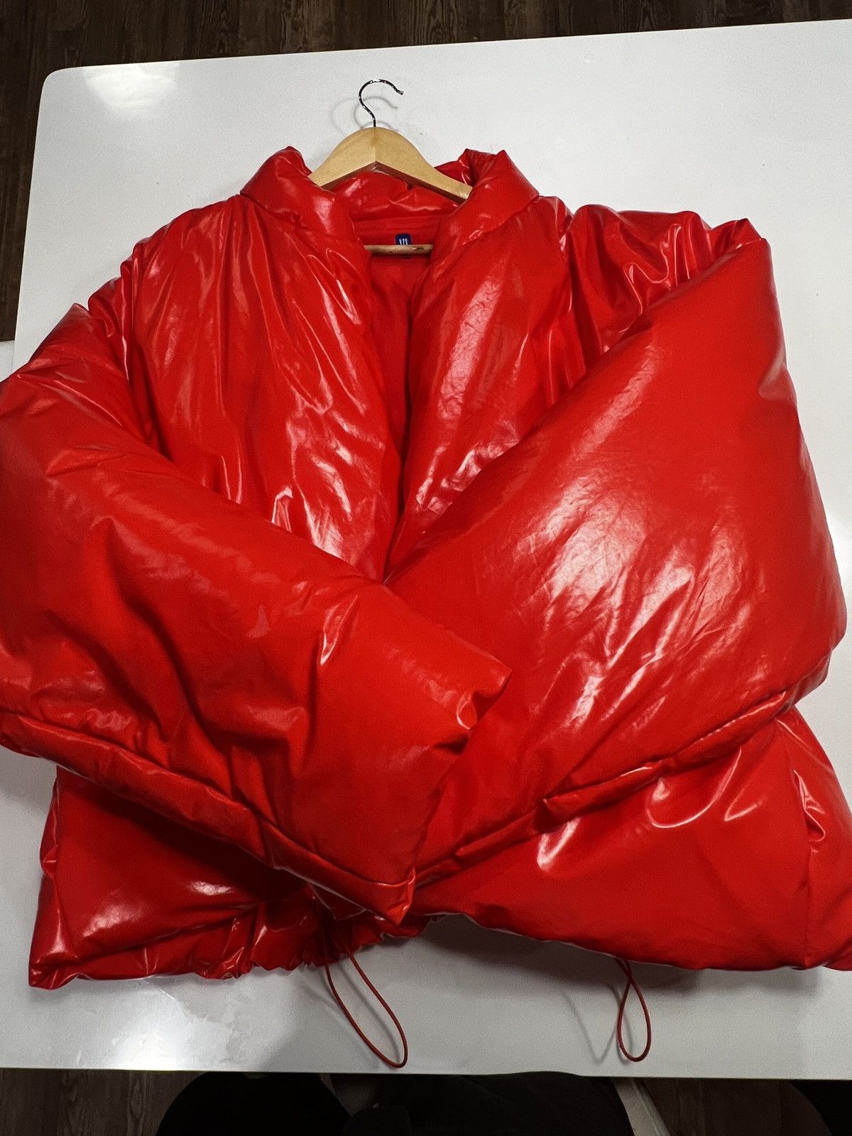 Gap × Kanye West YZY Gap round jacket Red | Grailed