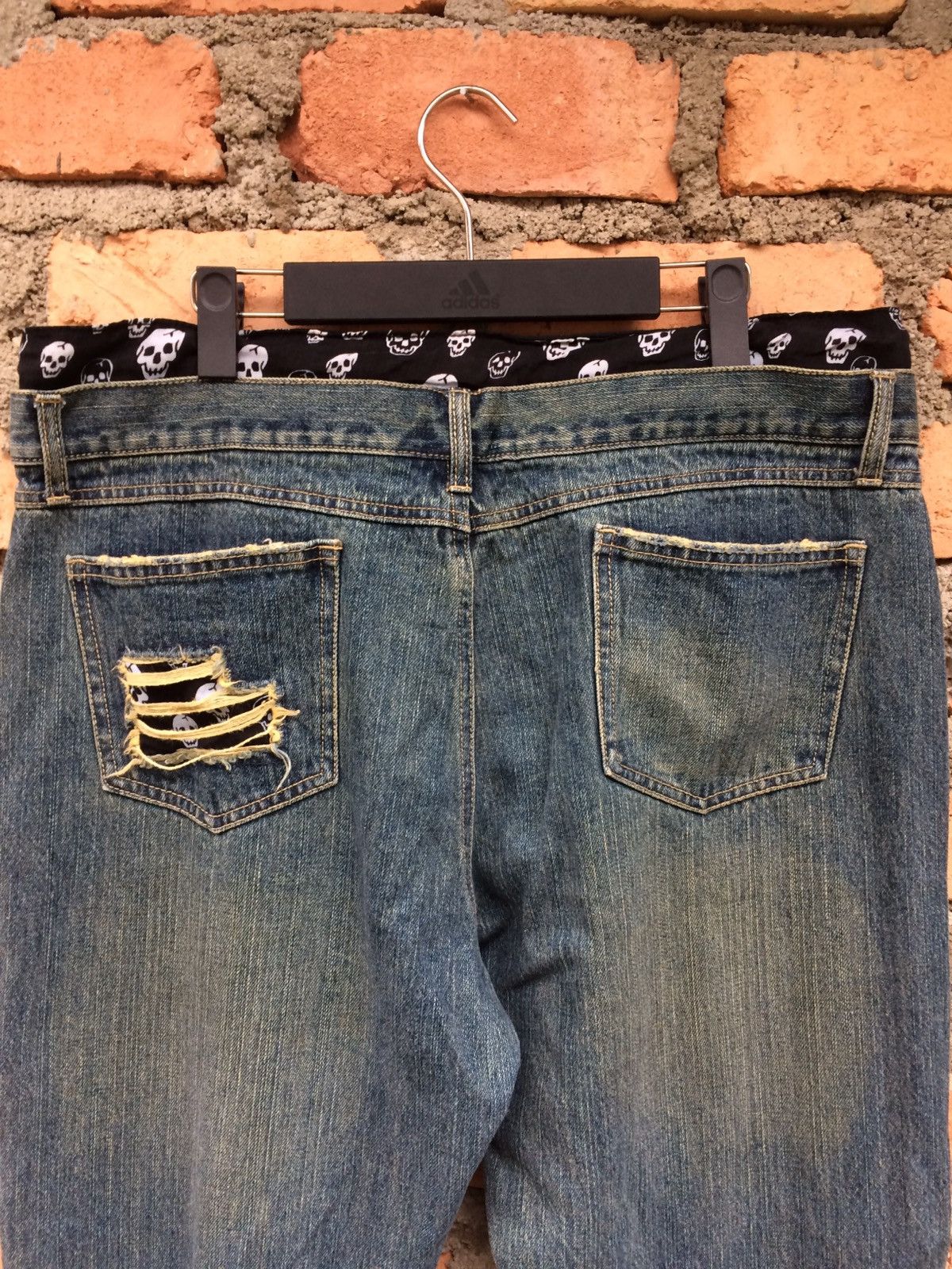 Distressed Denim × Japanese Brand Japanese Brand Distressed Denim Pant ...