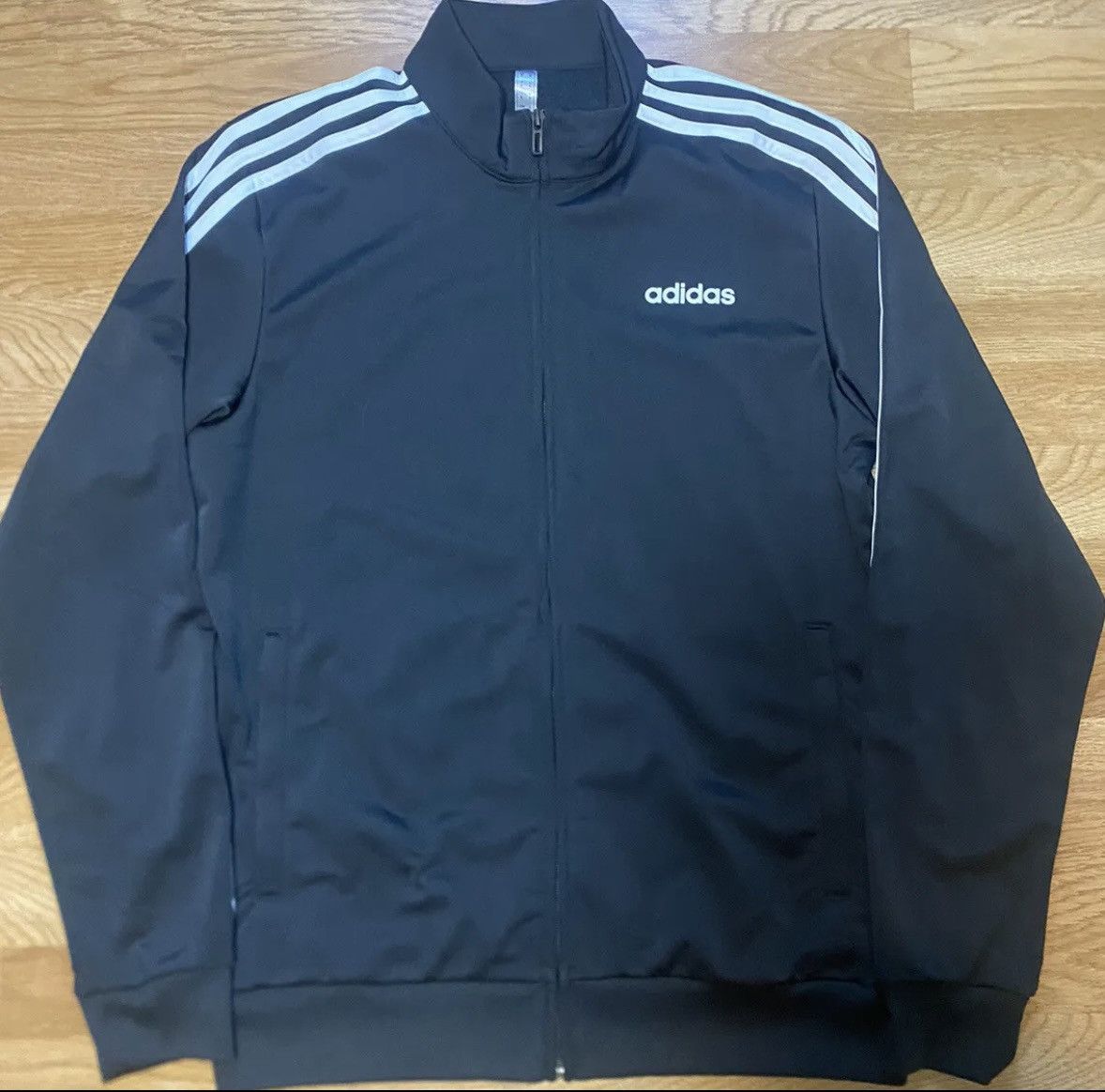 Adidas Men’s Adidas Essentials 3-Stripe Track Jacket | Grailed