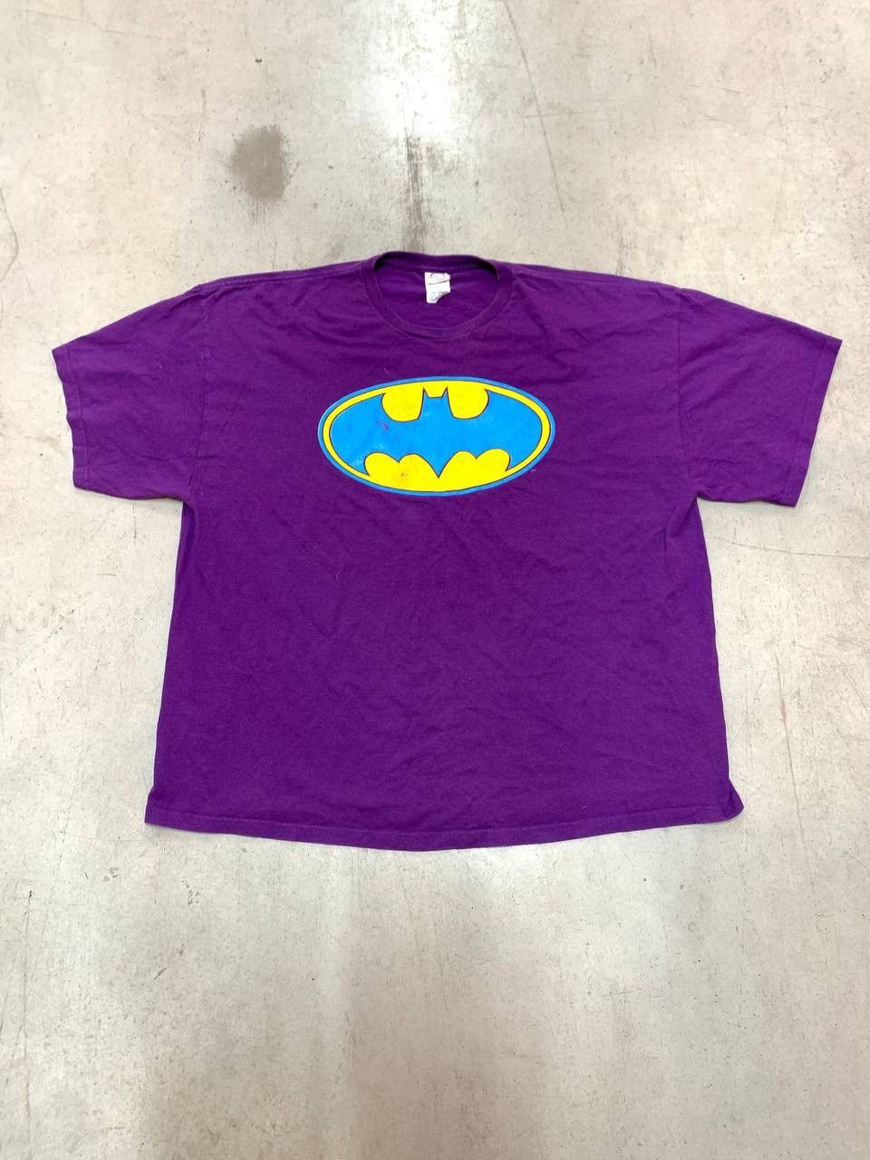 Batman × Marvel Comics × Vintage Y2K Vintage BATMAN T Shirt rare purple ...