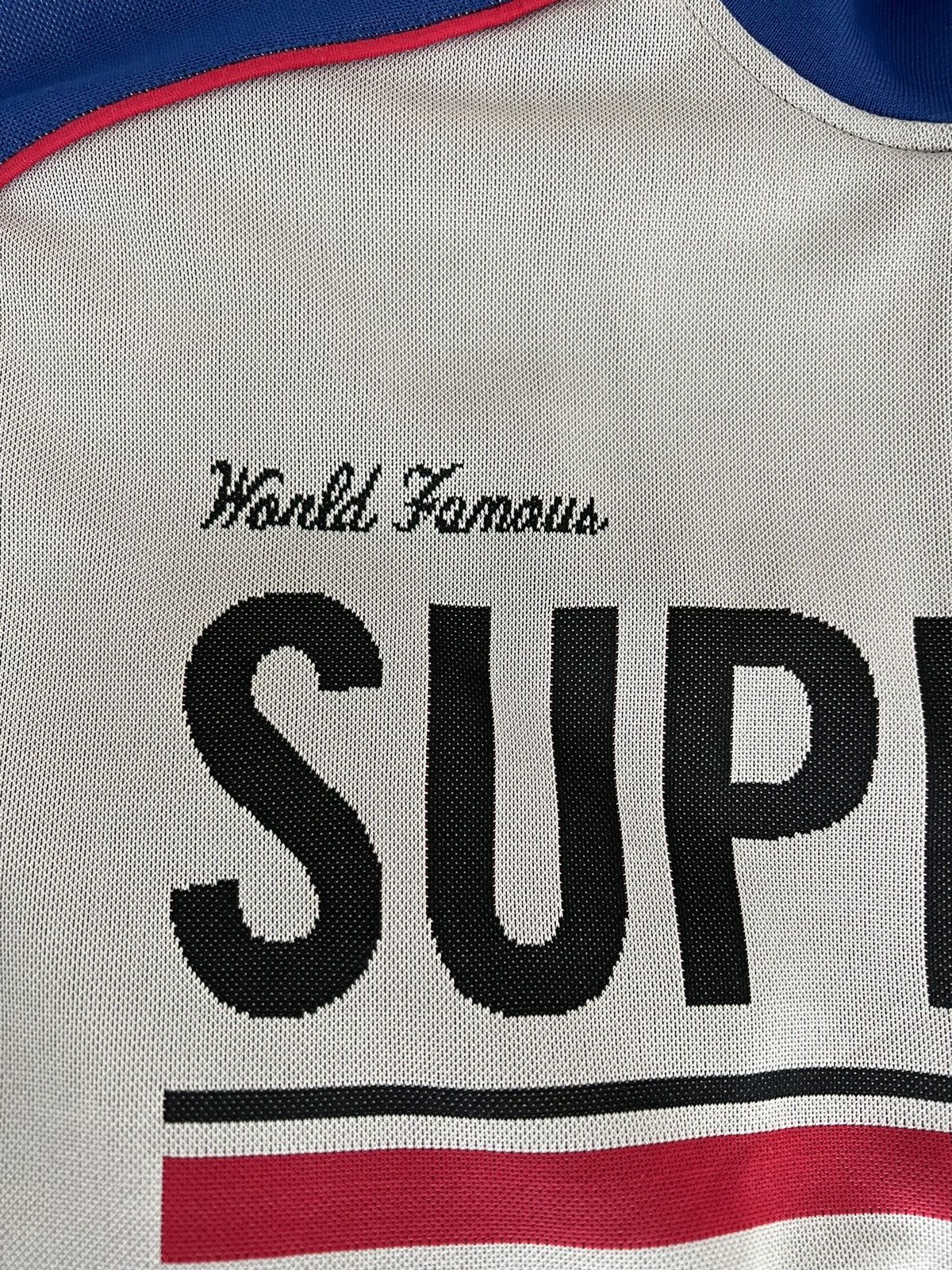 Supreme Supreme zip up New York logo tracksuit jacket | Grailed