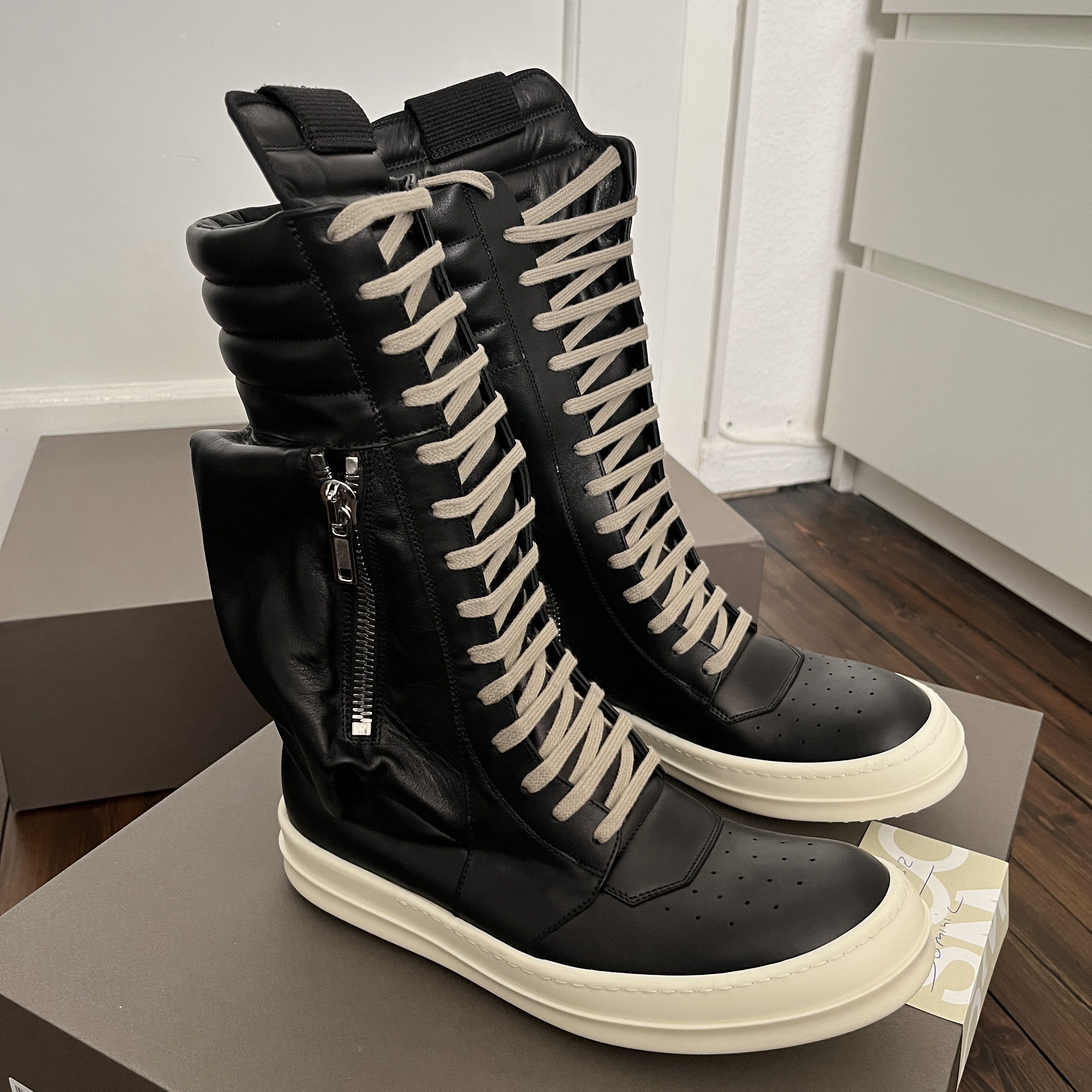 Rick Owens Rick Owens Cargo Basket Black Milk 41 / US 8 - Rare | Grailed
