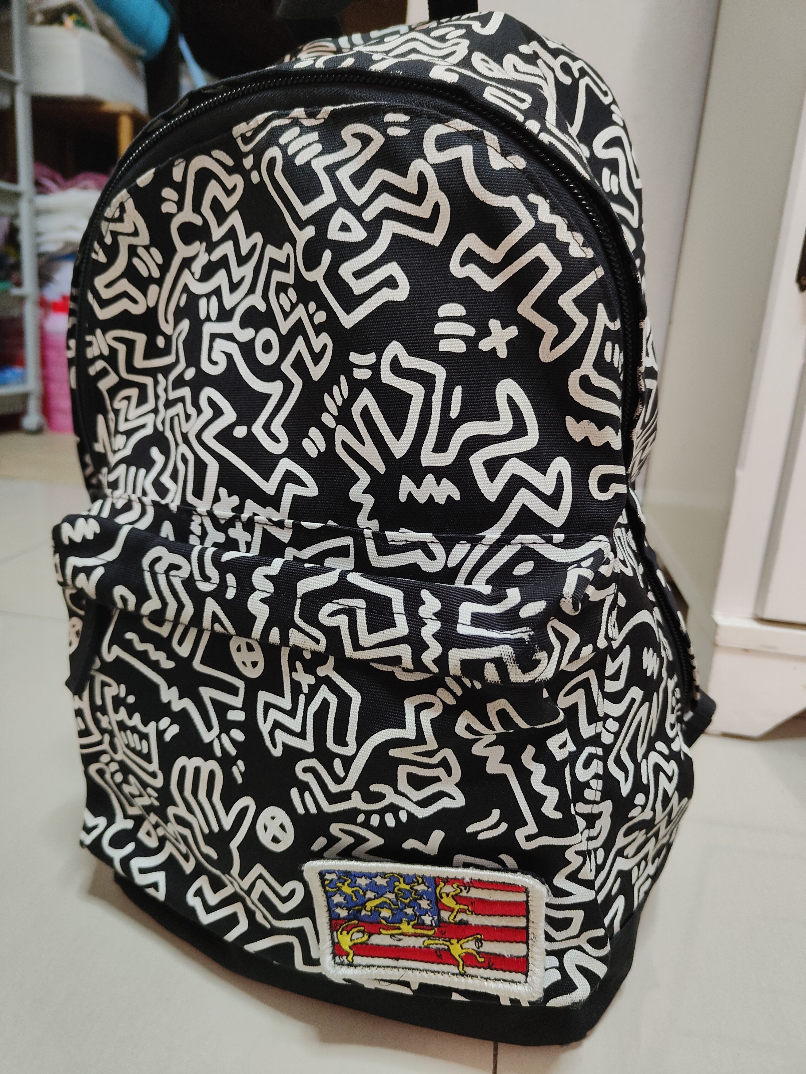 Keith Haring Keith Haring Full Print backpack | Grailed
