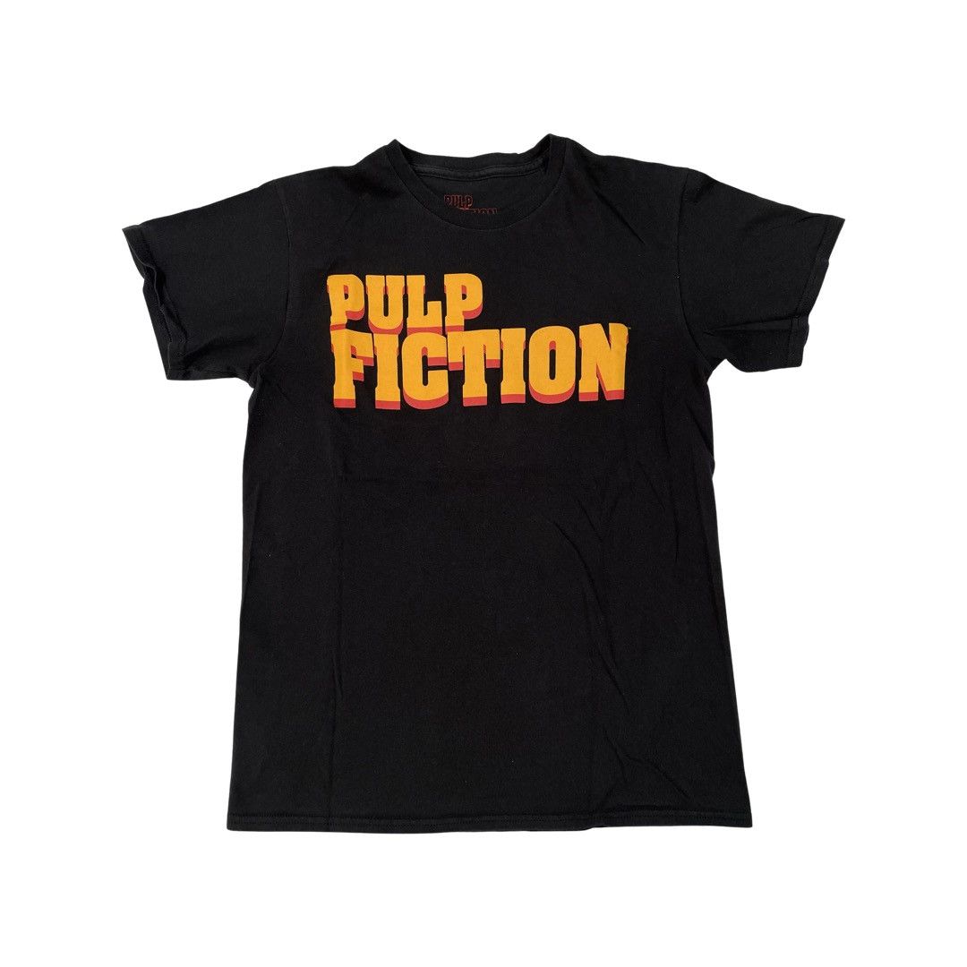 Movie Pulp Fiction Logo Graphic Official Merch Movie Tee | Grailed