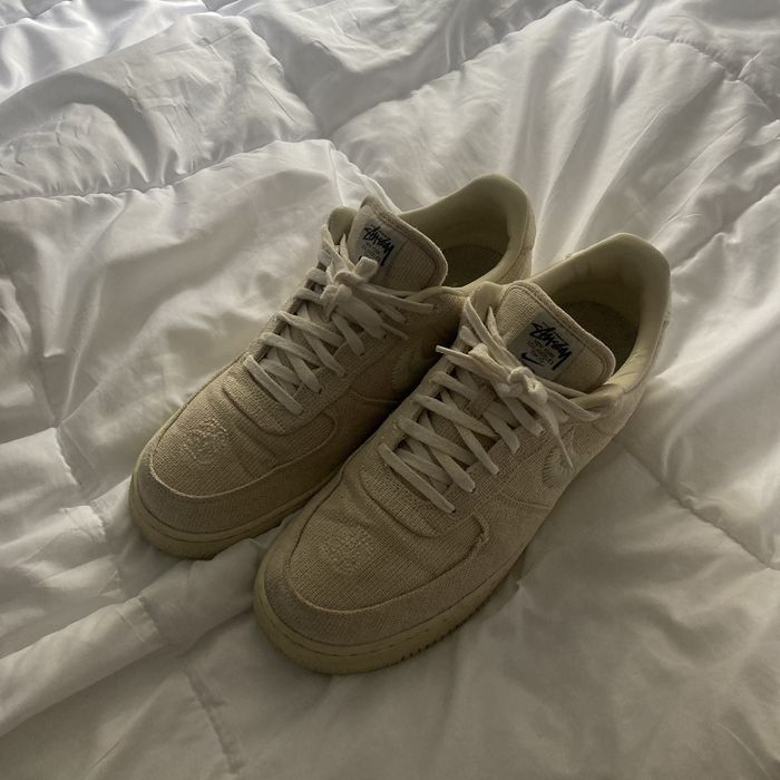 Nike Stussy x Nike AF1 Fossil | Grailed
