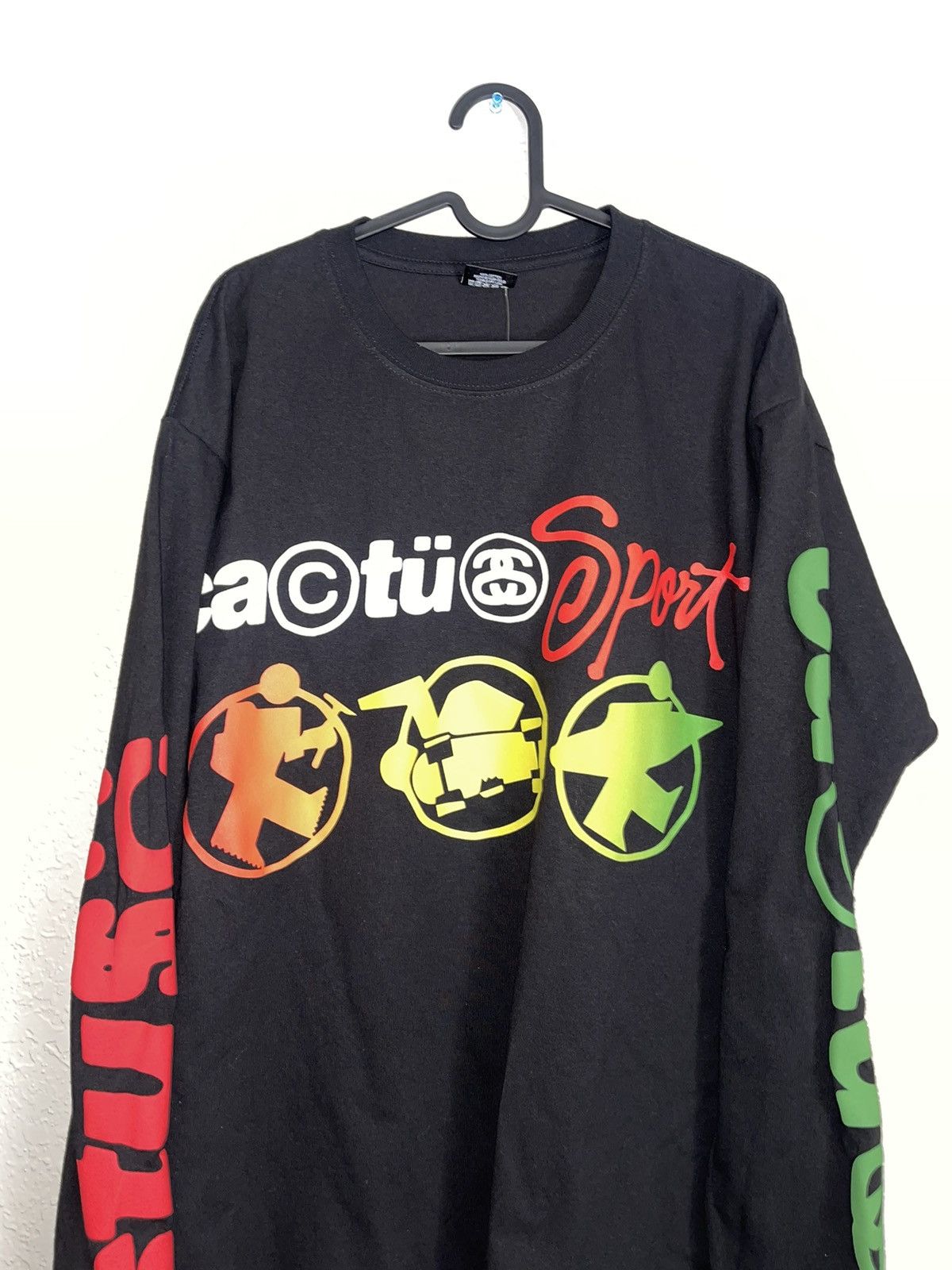 Stussy Stussy long sleeve puff print tee | Grailed