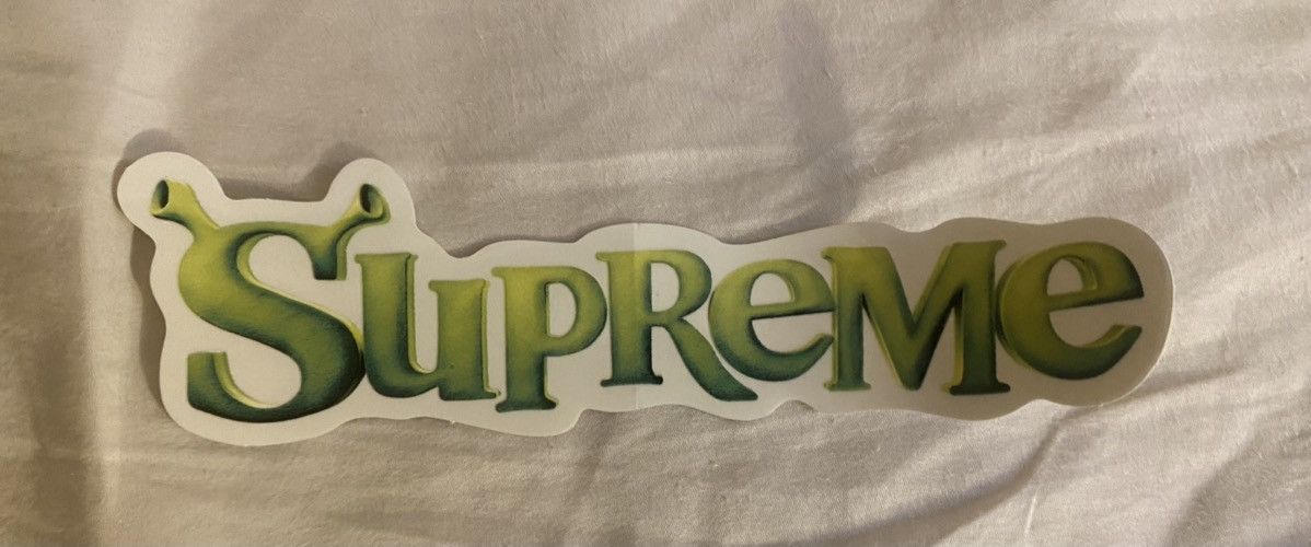 Supreme Supreme Shrek Sticker | Grailed