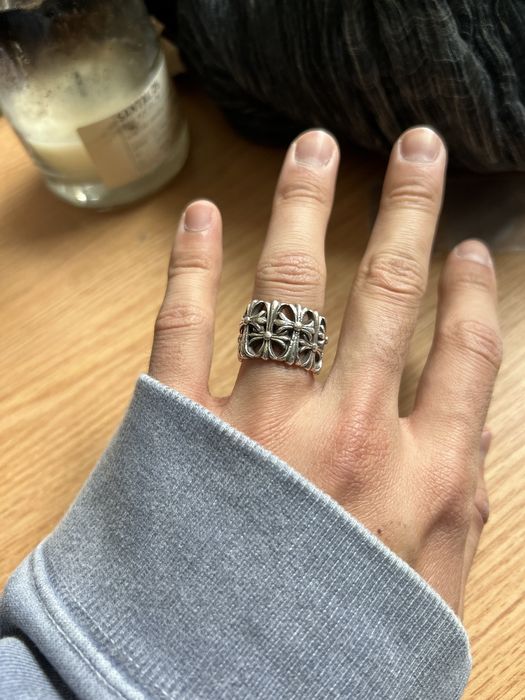 Chrome Hearts Chrome Hearts Cemetery Ring US 8 | Grailed